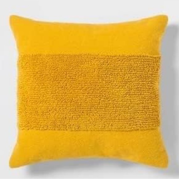 Project 62 | Accents | New Tufted Golden Yellow Throw Pillow Project 62 ...